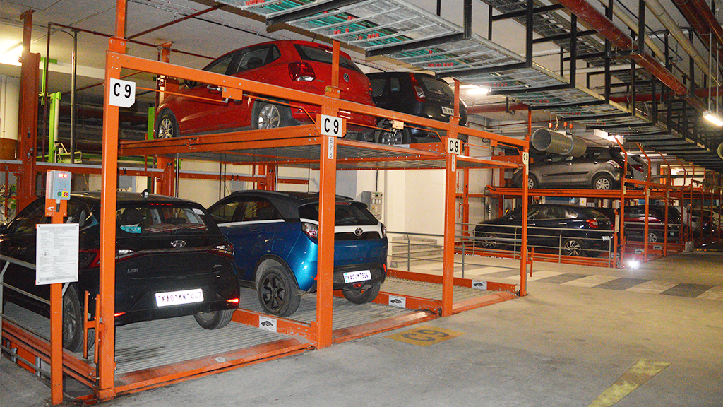Stack and Puzzle Parking System in Bangalore